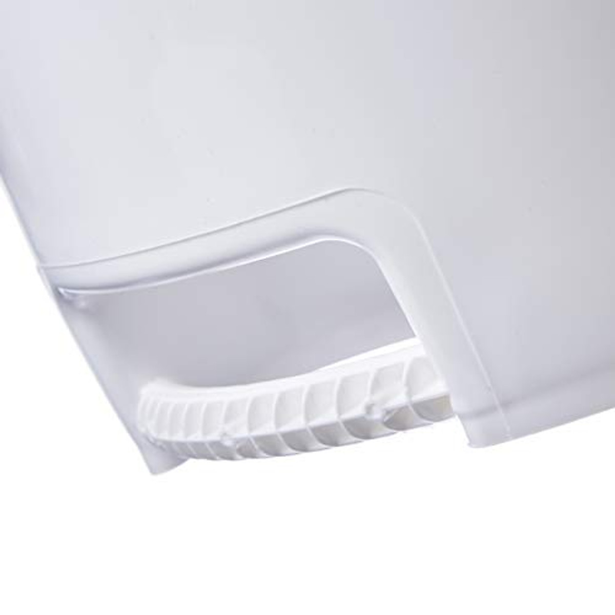 Hudson Exchange 5 Gallon Bucket with Bottom Grip Handle, HDPE, White