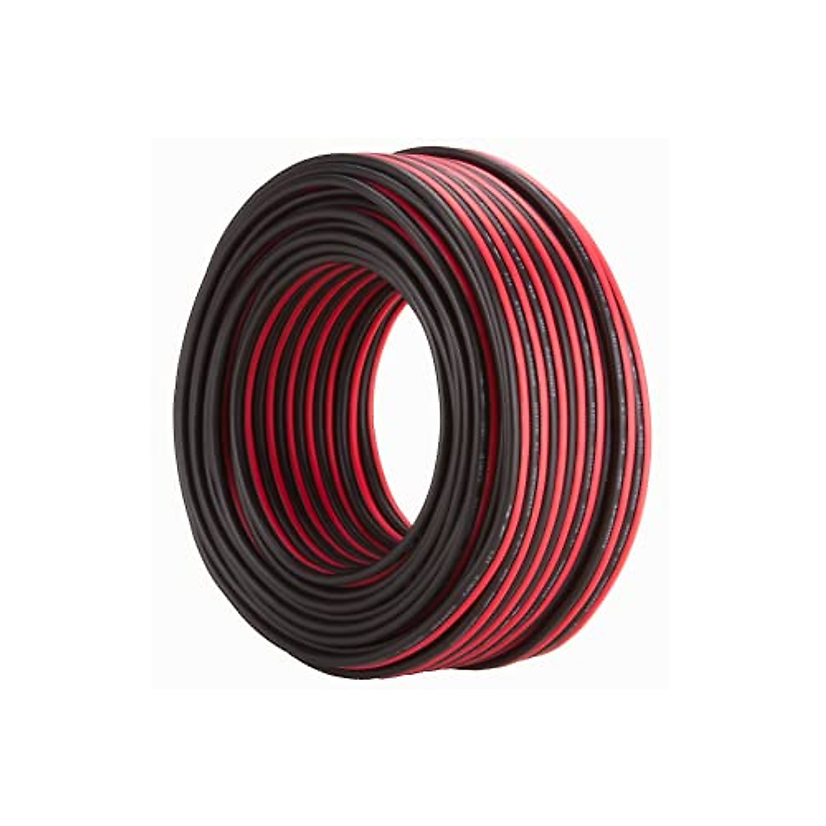 Audiopipe 12 GA Gauge Red Black Stranded 2 Conductor Speaker Wire For Car, Home Audio, 100 feet