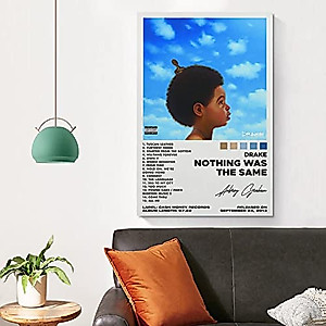 OFITIN Nothing Was The Same Album Cover Poster for Room Aesthetic Canvas Art Poster And Wall Art Picture Print Modern Family Bedroom Decor Posters 12x18inch(30x45cm)