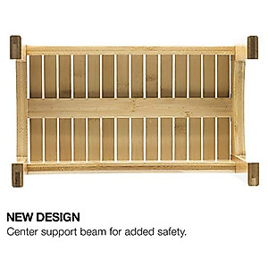 Sorbus Small Bamboo Step Stool - Wooden Foot Rest Stool & Potty Training Stool for Kids Toddlers