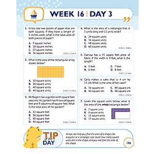3rd Grade Common Core Math: Daily Practice Workbook - Part I: Multiple Choice | 1000+ Practice Questions and Video Explanations | Argo Brothers (Common Core Math by ArgoPrep)
