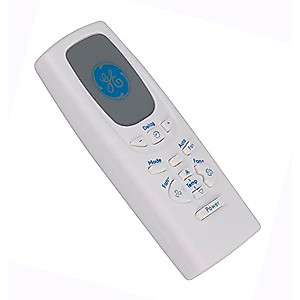 Replace Remote Control Compatible with GE Rome Air Conditioner YK4EA YK4EB YK4EB1 WJ26X10242 WJ01X10348 AEM14ASL1 AEM14 AEM18 AEH18DL AEM14AMM1 AEM18DK AEM18DKG1 AEM18DL AEM18DLG1 AEM18DM AEM18DMG1