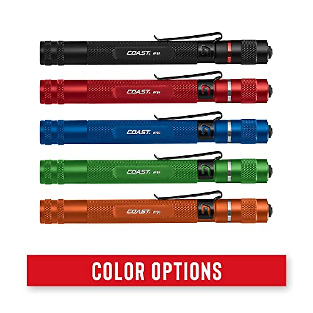 Coast® HP3R 385 Lumen Rechargeable LED Penlight with Twist Focus™, Blue