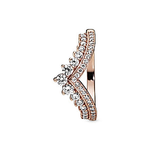 PANDORA Princess Wishbone, Clear CZ