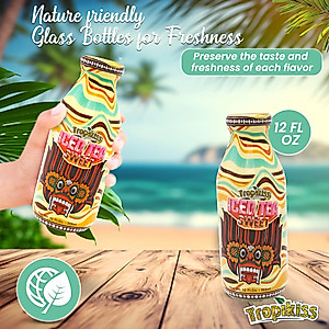 Tropikiss 12-Pack Sweet Iced Tea – Antioxidant-Rich Refreshing Drink | Natural Bottled Ice Tea | Healthy & Flavorful Beverage