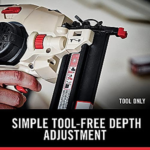 PORTER-CABLE 20V MAX* Cordless Brad Nailer, 18GA, Tool Only (PCC790B)