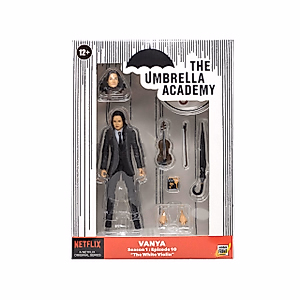 Boss Fight Studio Umbrella Academy Vanya Hargreeves, Number Seven Action Figure – H.A.C.K.S., Highly Articulated Collectible & Customizable Figurine with Interchangeable Parts & Accessories – 1:18