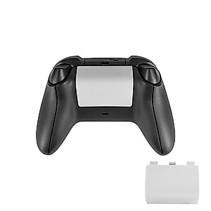 E-outstanding 4Pcs Battery Door Back Cover Replacement Batteries Back Cover for Xbox One/Xbox One S Wireless Controller, White