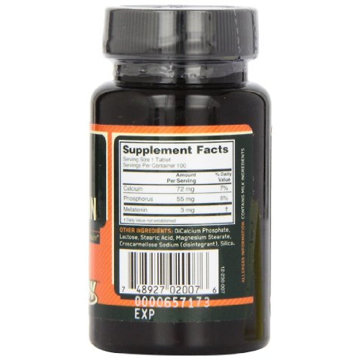 OPTIMUM NUTRITION Melatonin 3mg Tablets, 100 Count