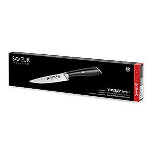 SAVEUR SELECTS 1026238 German Steel Forged 5" Serrated Utility Knife