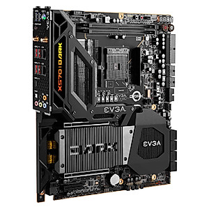 EVGA X570 Dark, 121-VR-A579-KR, AM4, AMD X570, PCIe Gen4, SATA 6Gb/s, 2.5Gb/s LAN, Wi-Fi 6/BT5.2, USB 3.2 Gen2x2, M.2, U.2, EATX, AMD Motherboard