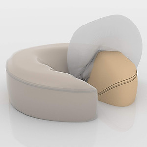 EARTHLITE Face Cradle Stretch Guard Silicone Cover, Clear