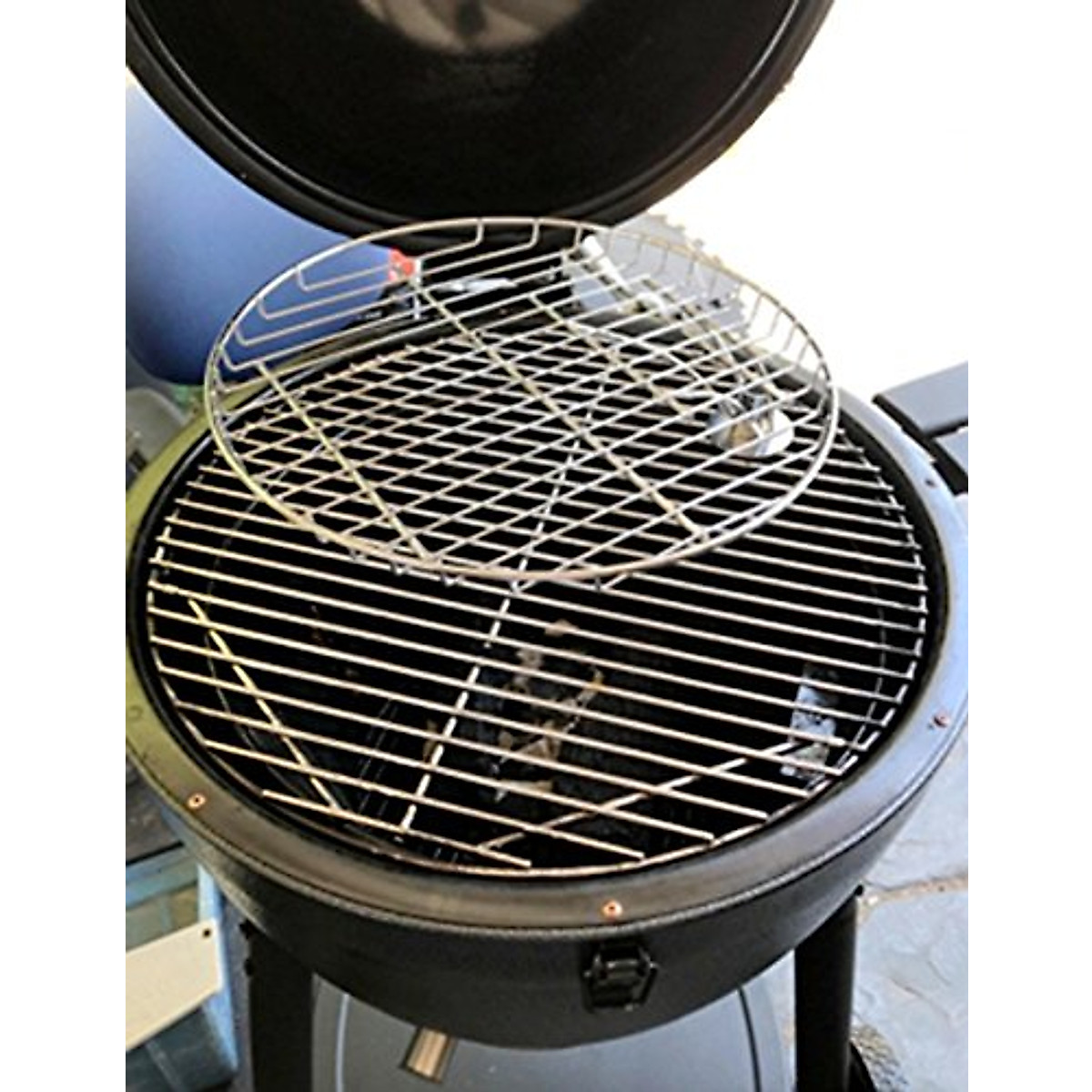 ZHOUWHJJ BBQ Stainless Steel 19.5 Inches Round Cooking Grate Cooking Grid Fit for Akorn Kamado Ceramic Grill and Other Grills