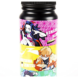 VORSAK waterbottle 28oz Stainless Steel Insulated Sport Bottle BPA Free, 3D Printing anime Tanjiro Nezuko