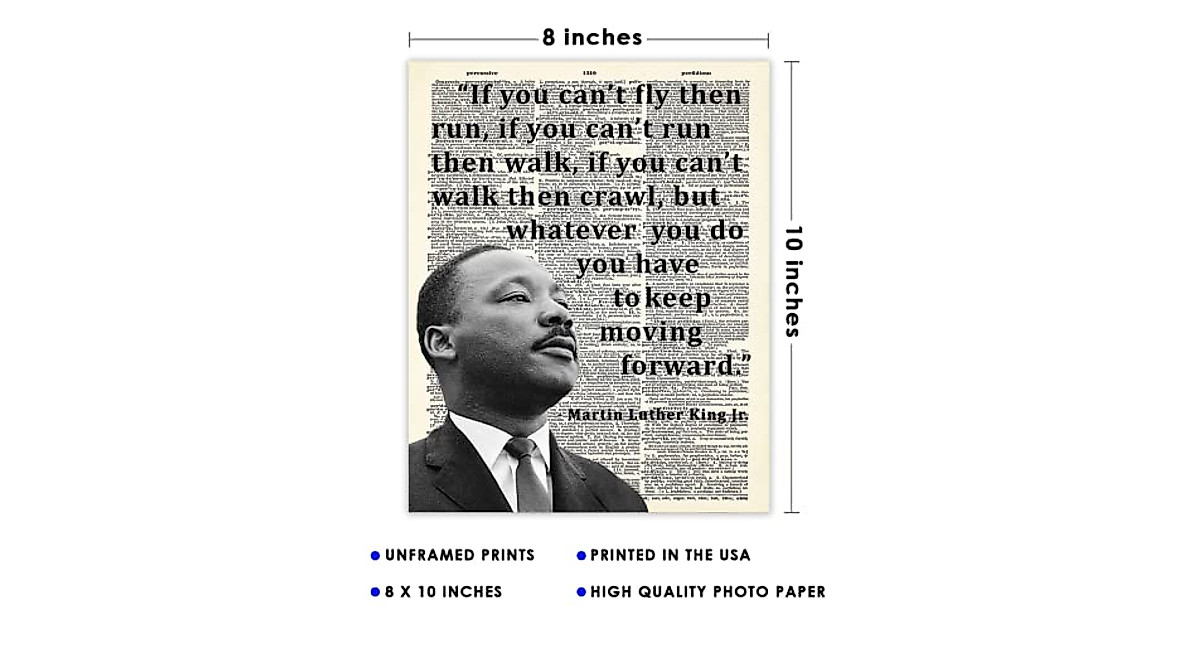 Inspire Your Space with MLK Motivational Poster