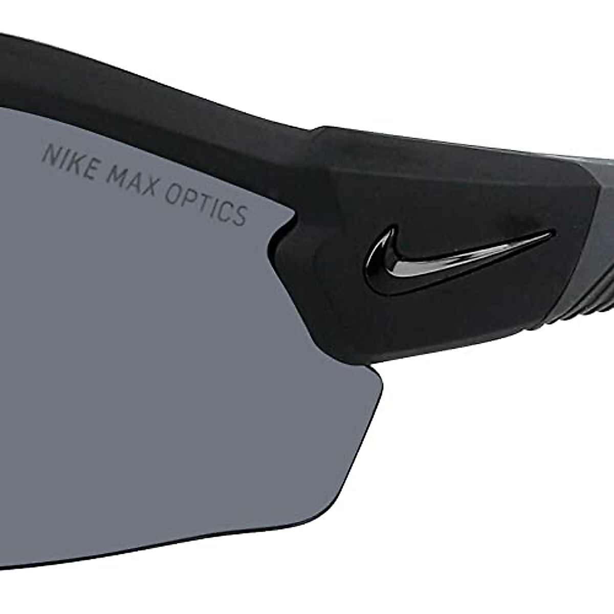 Nike Show X3 Rectangular Sunglasses, Matte Black, 72/9/130