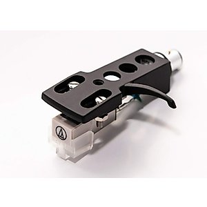 Black Headshell, AT-3600L Cartridge and Stylus, Needle for Technics SL D1, SL D1K, SL D2, SL D202, SL D205, SL D2K, SL D3, SL D303, SL D33, SL D3K, SL D5