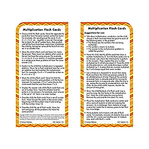 Carson Dellosa Multiplication Flash Cards for Kids Ages 8+, Times Table Flash Cards for Grade 3, Grade 4 and Grade 5, Multiplication Flash Cards with Answers