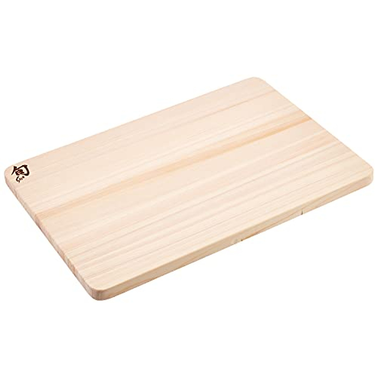 Shun Cutlery Large Hinoki Cutting Board, 17.75" x 11.75" Large Wood Cutting Board, Medium-Soft Wood Preserves Knife Edges & Cutlery Medium Hinoki Cutting Board