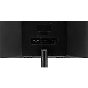 LG 24ML600M-B 24” Full HD IPS with 3-Side Virtually Borderless Monitor with Dual HDMI - Black (Renewed)