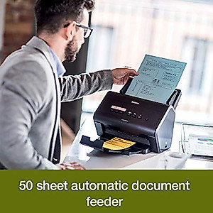Brother ADS3000N High-Speed Network Document Scanner for Mid to Large Size Workgroups,Black