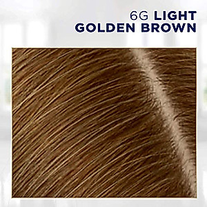 Clairol Root Touch-Up by Nice'n Easy Permanent Hair Dye, 6G Light Golden Brown Hair Color, Pack of 2