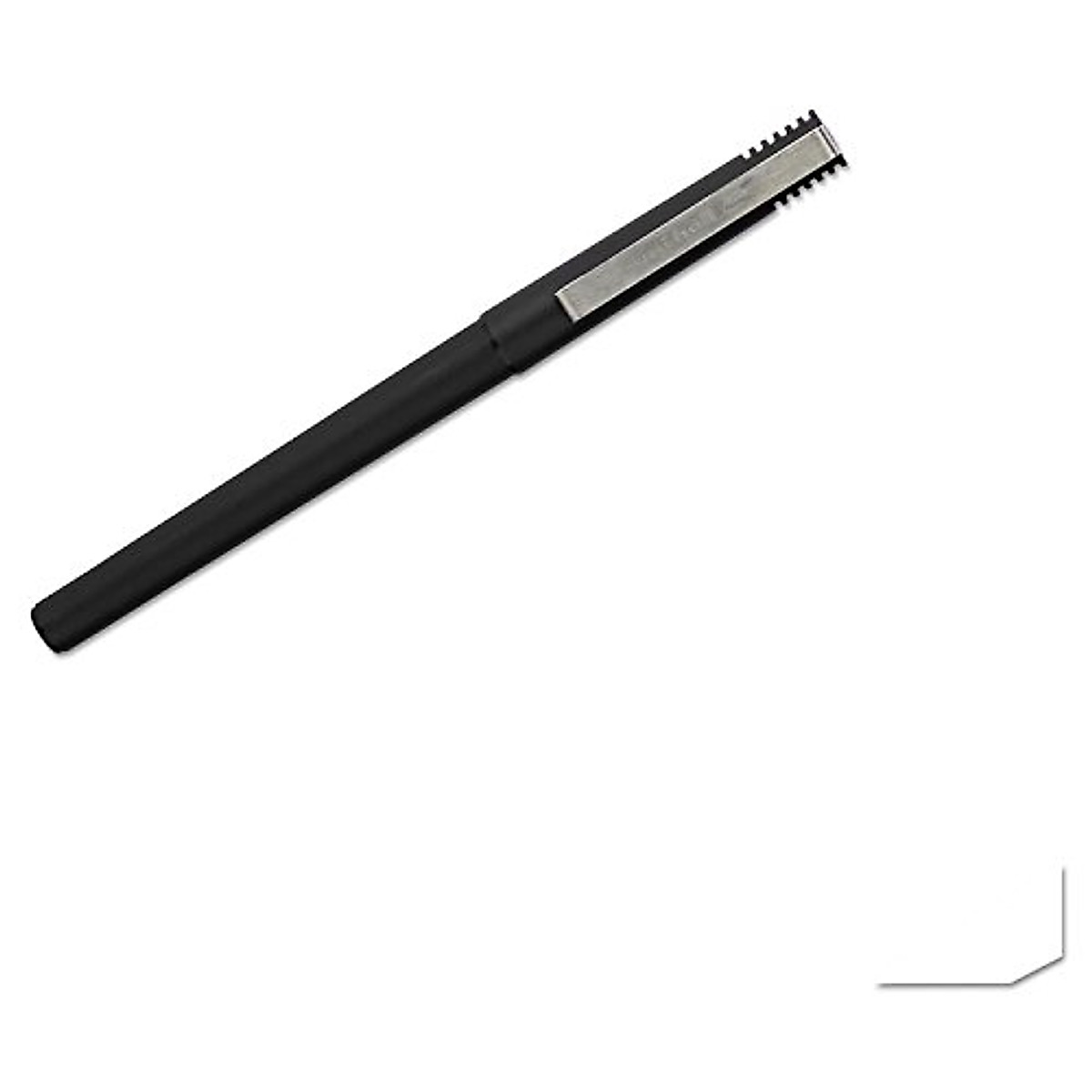 Sanford Uniball Roller Stick Pen, 0.5Mm Micro Point, Black Ink, Dozen (60151)