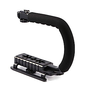 Okuyonic High Versatility High Stability Grip Handle Stabilizer Handle Video Stabilizer Mount,for Action Shots