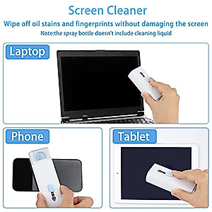 KITANIS Keyboard Cleaning Kit,7 in 1 Electronic Cleaner Kit,2 Pack Multi-Function Soft Brush Cleaning Tools Kit for Airpods/Cell Phone/PC/Laptop/Computer/Bluetooth Earphones (3nd Generation)