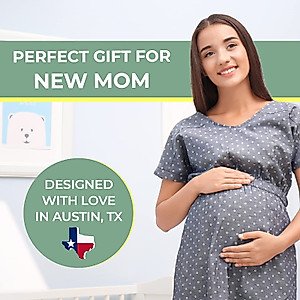 KEDRIAN New Mom Gift Box, New Mom Gifts for Women After Birth, Push Gifts for New Mommy Care Package, for New Mom Gifts for Women, Pregnancy Gifts for First Time Moms, Gifts for New Mom After Birth