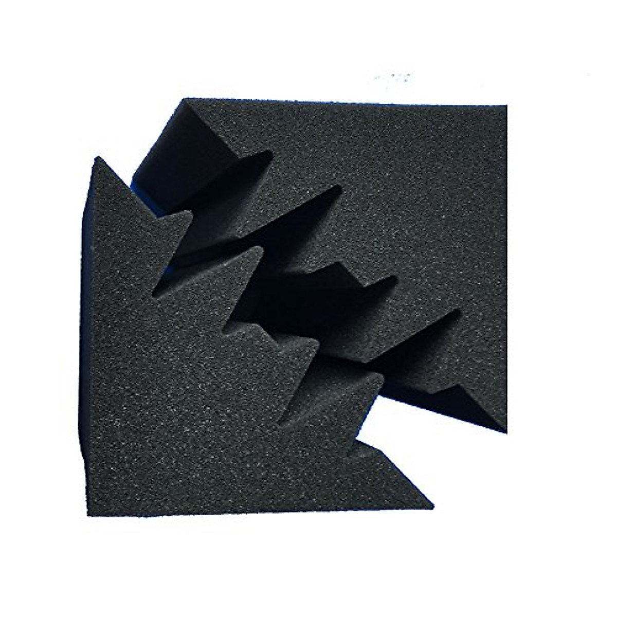8 PCS 4.6"x4.6"x9.4" Sale Acoustic Foam Black Bass trap Soundproof foam
