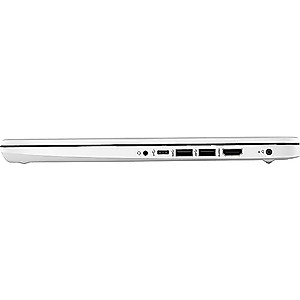 HP Newest 14" HD Light Thin Laptop for Student Business, Quad-Core Intel N4120, 4GB RAM, 64GB eMMC, Webcam, HDMI, Wi-Fi, Long Battery, Windows 11 S + 1 Year Office 365, White+MarxsolCable
