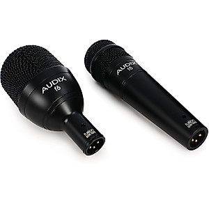 Audix FP7 Fusion Series 7-piece Drum Mic Kit for Kick, Snare, Toms, and Overheads with Travel Case - Black