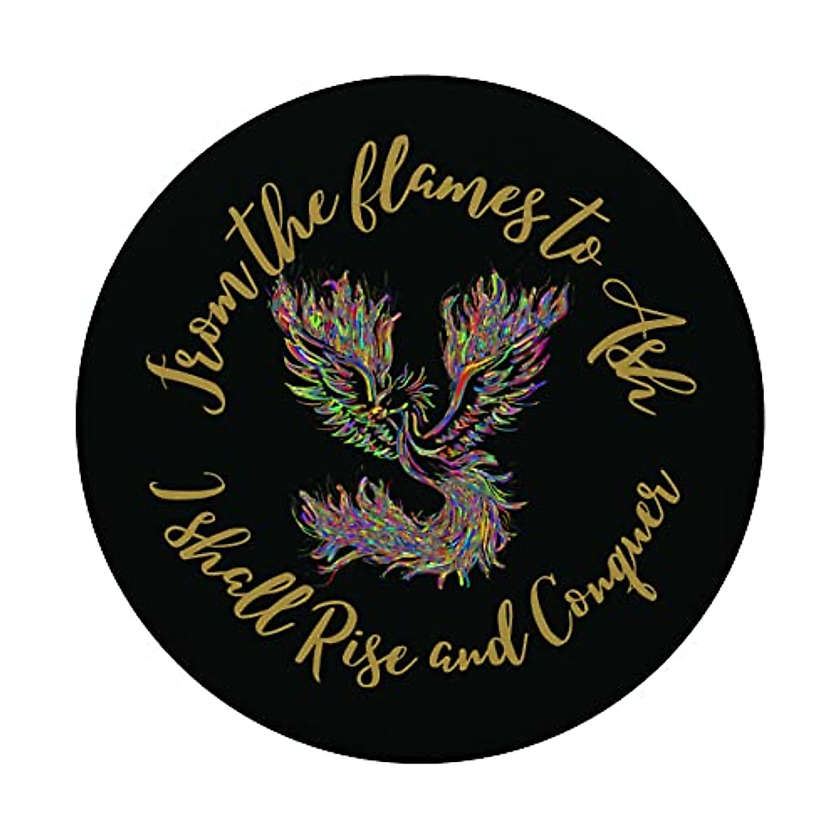 Phoenix Rising - From Flames and Ash PopSockets Swappable PopGrip