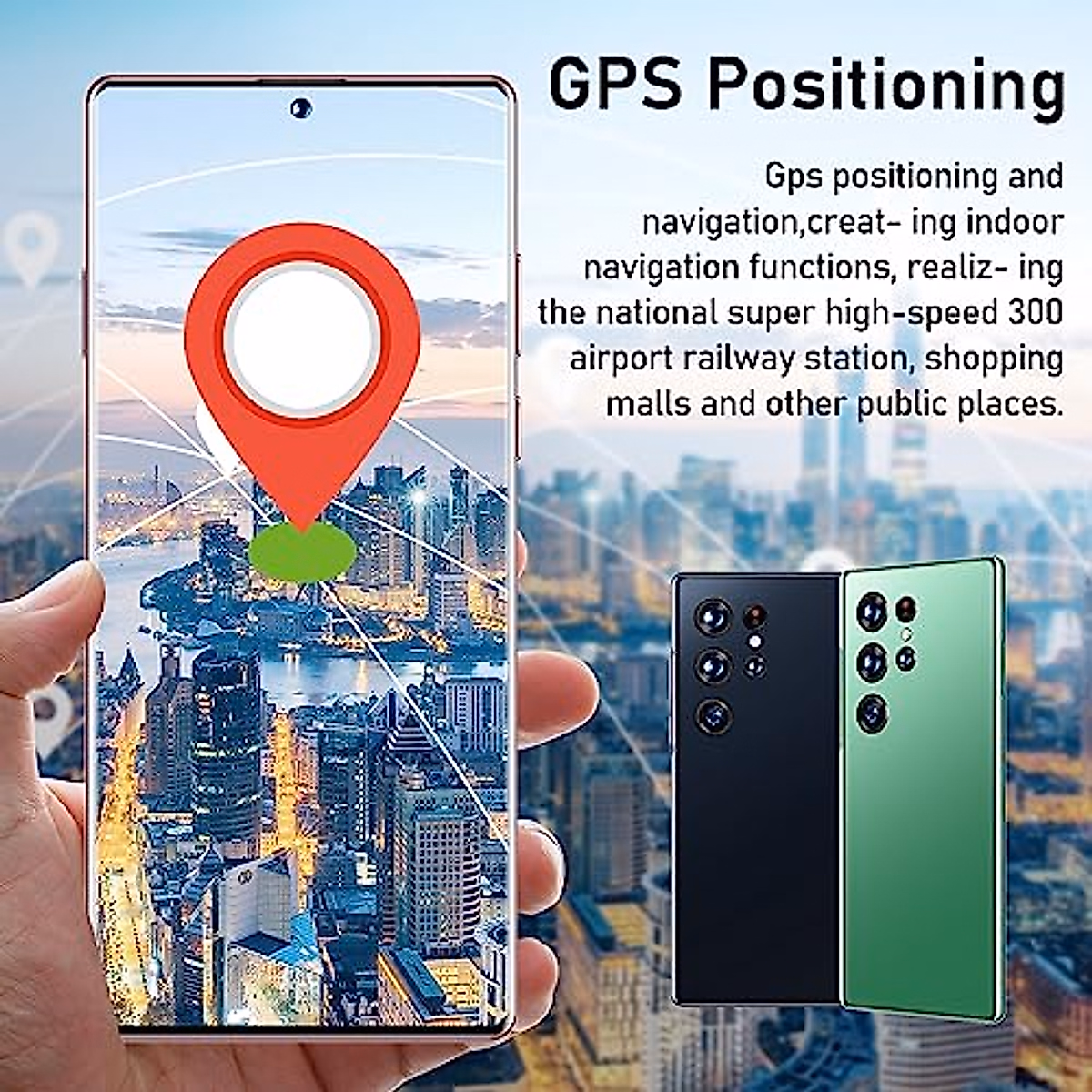 4G Unlocked Smartphone, 6.6in 8GB 256GB 512GB ROM Dual SIM Factory Unlocked Android Cell Phone, 8 Core for Android 12 Face Unlock Slim Mobile Phone with Pen, 8MP 24MP Dual Cam