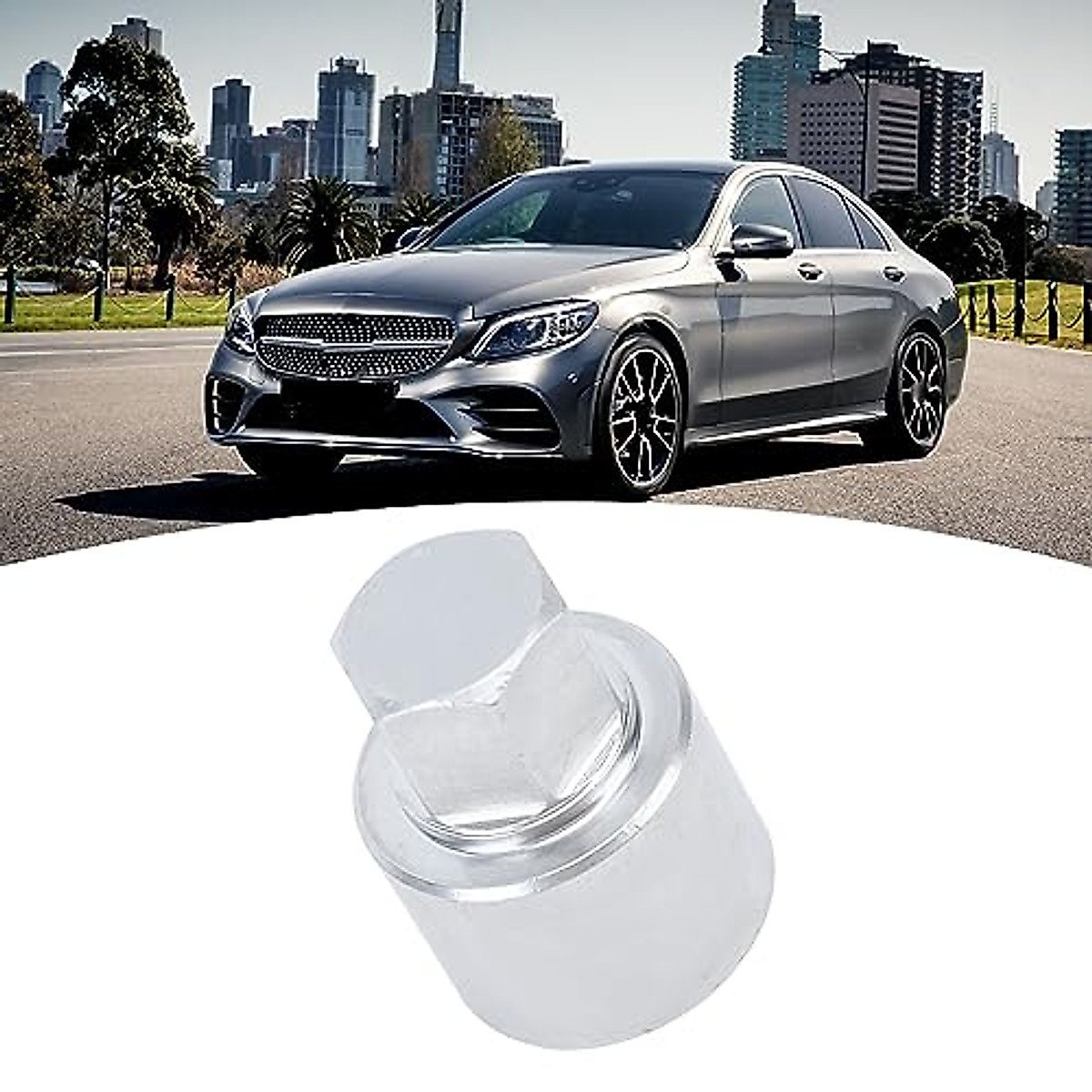 Wheel Lock Nut Key, Safe Wheel Locking Nut Key 302 Strong for CLCClass CLSClass CLKClass (Without Socket)