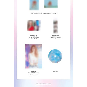 Chungha - [Blooming Blue]3rd Mini Album CD+82p Booklet+1p Post+Card+Bookmark K-POP Sealed