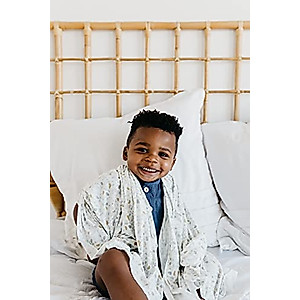 Large Premium Knit Baby Swaddle Receiving Blanket "Arlo" by Copper Pearl