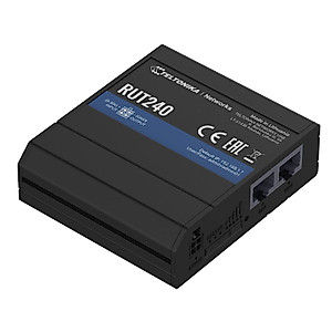 Teltonika RUT24001U000 - RUT240 LTE CAT4 Router (USA/Canada Carriers Excepte Verizon) with AC Adapter