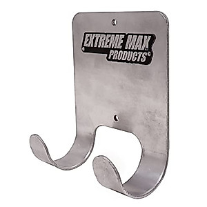 Extreme Max 5001.6074 Aluminum Whisk/Angle Broom Hanger Holder for Enclosed Trailer Shop Garage Storage