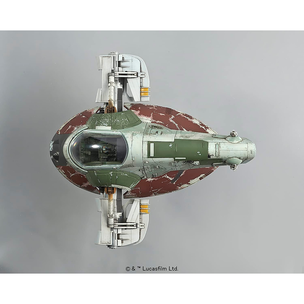 Bandai Hobby - Star Wars - Boba Fett's Starship, Bandai Star Wars 1/144 Plastic Model Kit