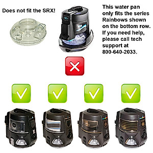 RAINBOW Genuine 2 1/2 Quart Water Pan (Basin), Fits Models E2 Type 12 and E-2 (eSERIES)