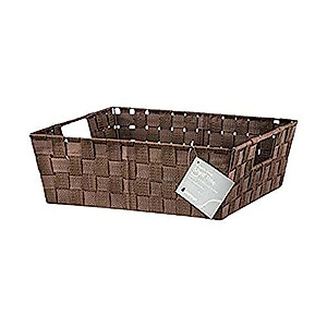 Whitmor 6581-1980-GREY 10" X 12" X 8" Grey Woven Tote