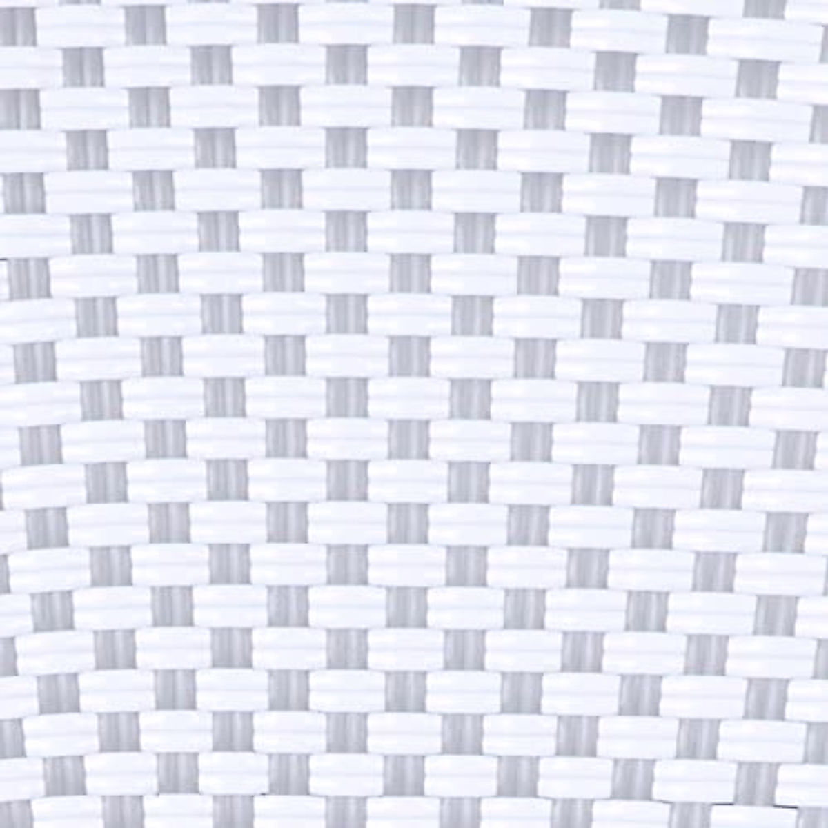 Flash Furniture Lourdes Commercial Grade Bistro Counter Height Stool, Stackable Indoor/Outdoor Dining Stool, 26" High, White/Gray and Bamboo Finish, Set of 2