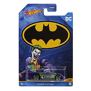 Hot Wheels DC Comics Batman The Joker Power Pistons 5/5