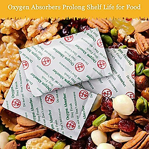 KitVacPak(100Packets)200cc Food Grade Oxygen Absorbers Packets for Home Made Jerky and Long Term Food Storage