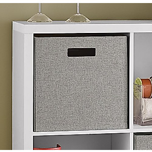 ClosetMaid 7116 Decorative Fabric Storage Bin, Gray