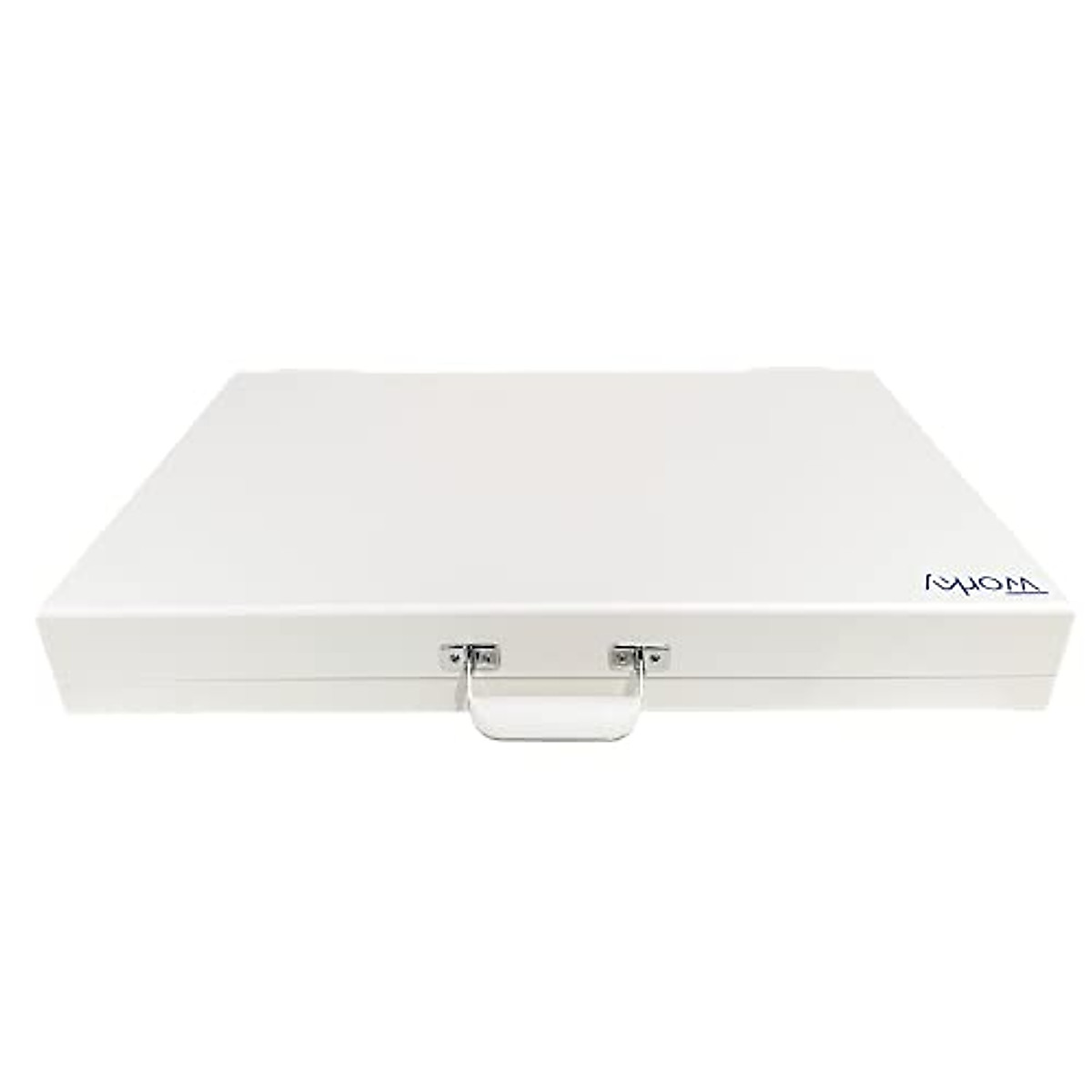 Worky 15-in-1 Home Office Portable Workstation Desk with Built-in Storage, 3.5" D x 26" W x 16.5" H, 14 Lbs, White
