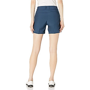 adidas Golf Women's 5-inch Primegreen Golf Short, Navy, 4