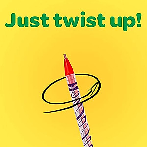 Crayola Twistables Colored Pencil Set (50ct), Kids Art Supplies, Colored Pencils For Kids, Gifts for Boys & Girls, 4+ [Amazon Exclusive]